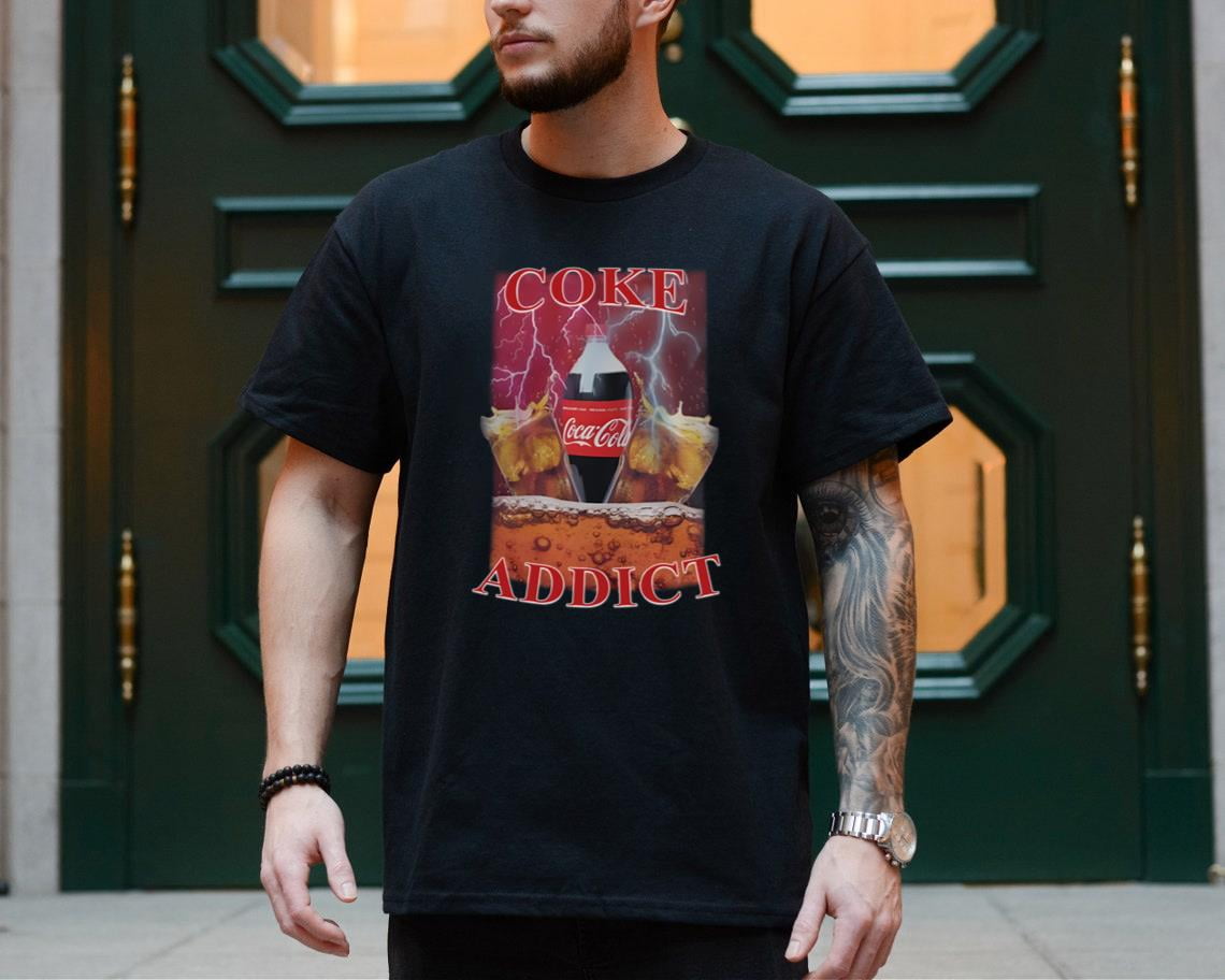 Coke Addict Shirt With Vintage , Coke Addict Tee, Vintage Coca Cola T ...