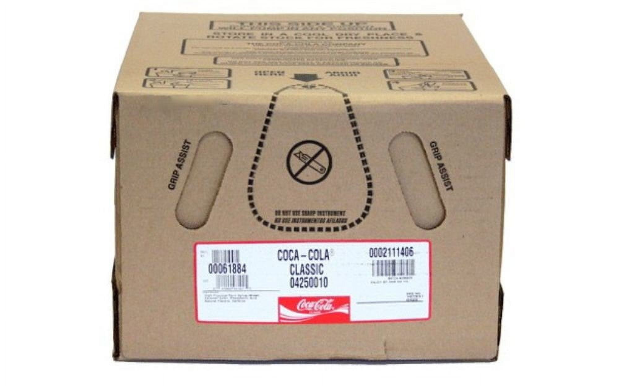Coke Classic Soda Syrup 2.5 Gallon Bag in Box BIB - Walmart.com