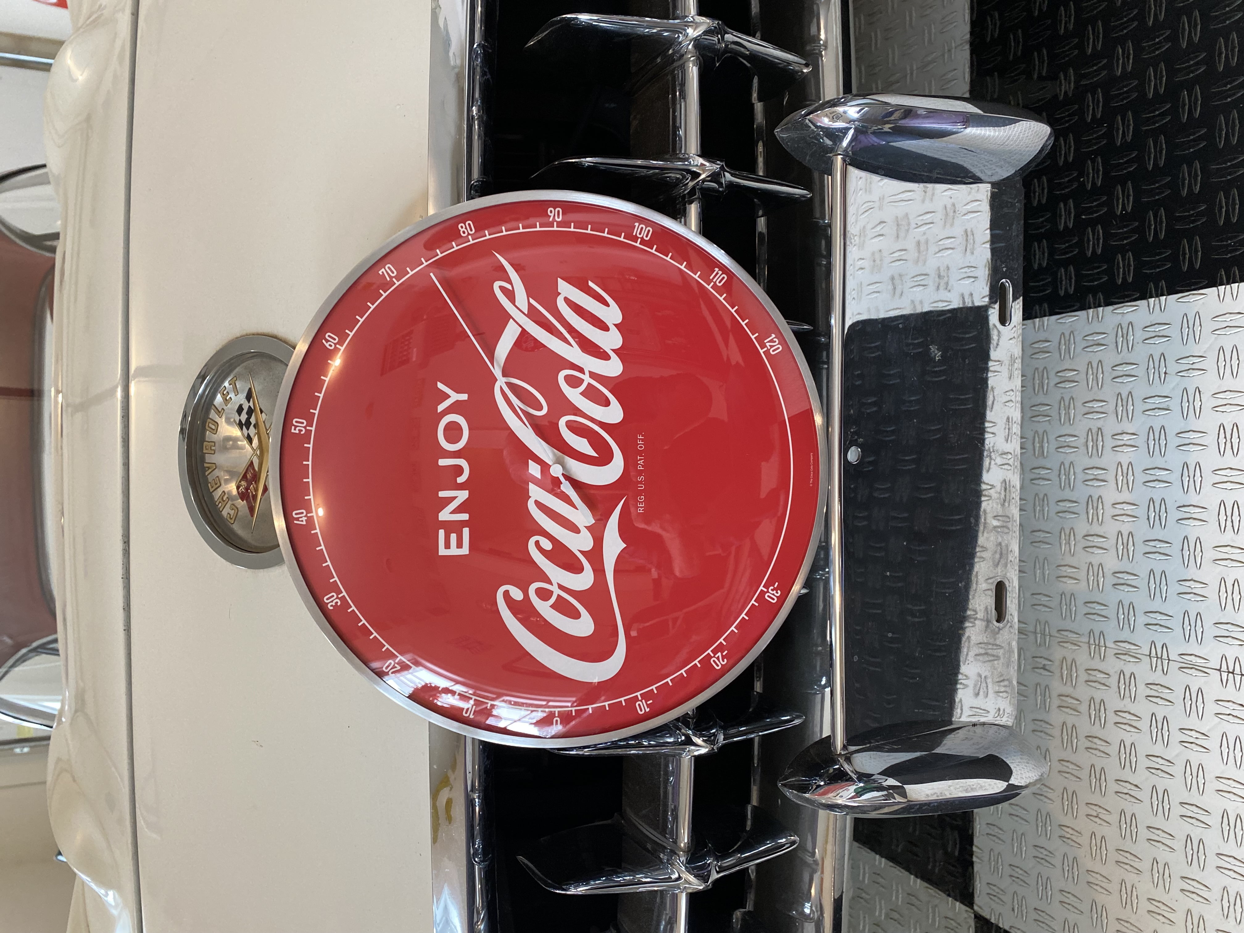 Coke Cola Vintage style Round Thermometer 12" INCH NEW GLASS FACE ...