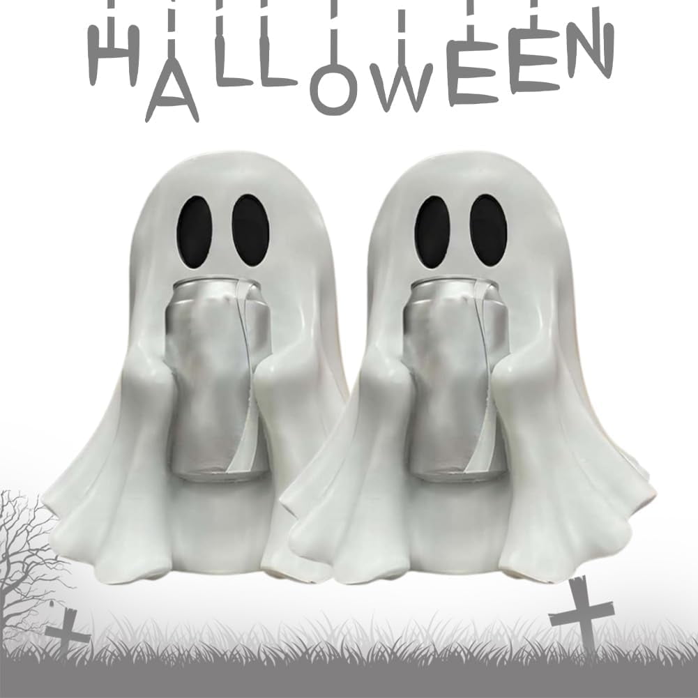 Coke Ghost, Cute Ghost Drink Can Holder, Ghosts Holding Coke Halloween ...