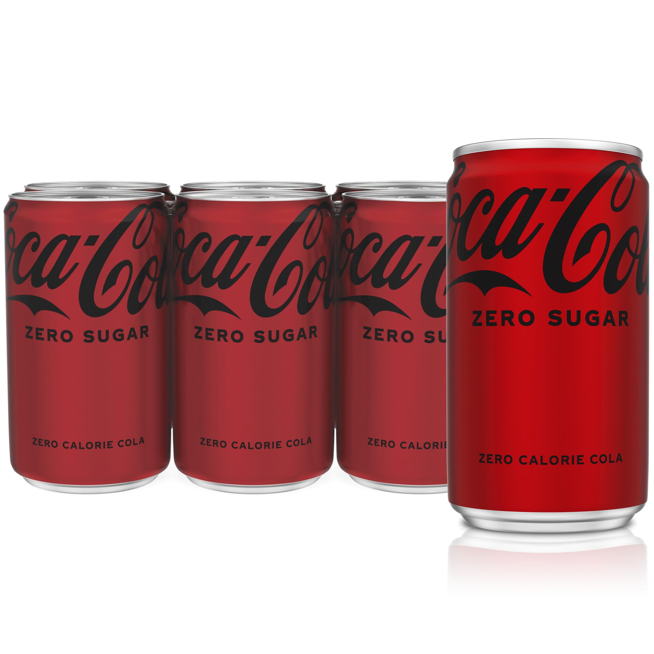Coke Zero Sugar Mini-Can 7.5 Fl Oz, 6 Pack (Package May Vary) - Walmart.com