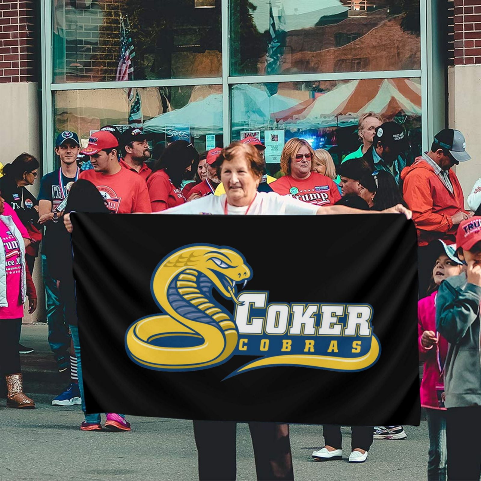Coker University Logo 3 X 5 Foot Outdoor Decorative Flag,Garden Flag ...