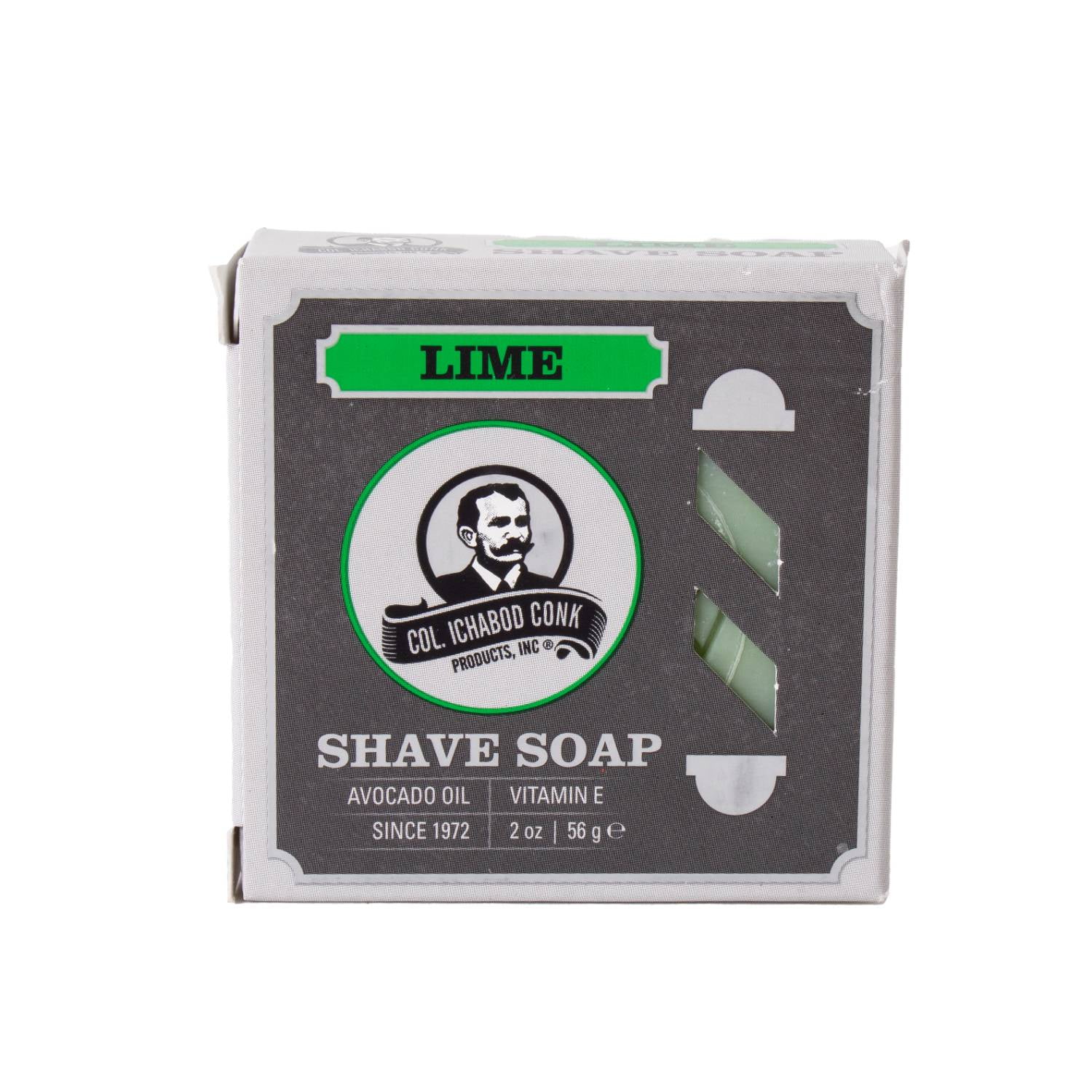 Col. Conk Lime Glycerin Shave Soap 2 oz. - Walmart.com