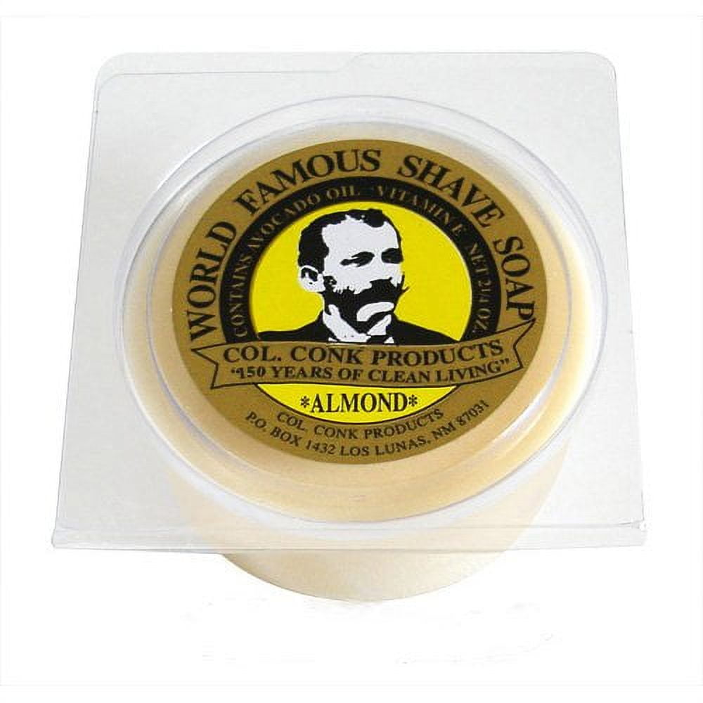 Col. Conk's Almond Shave Soap - Walmart.com