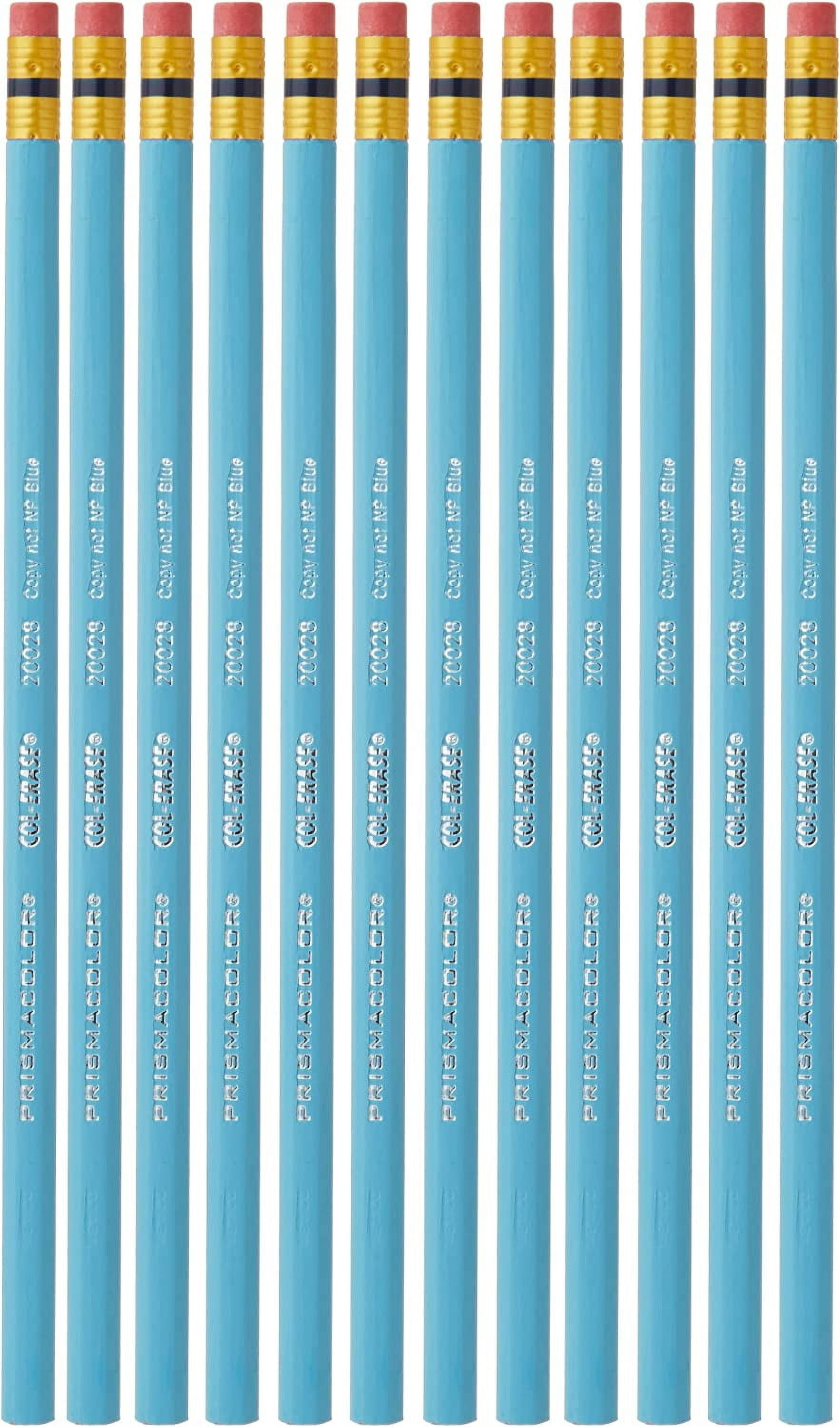 Col-Erase Erasable Colored Pencils, Non-Photo Blue, 12-Count - 20028 ...