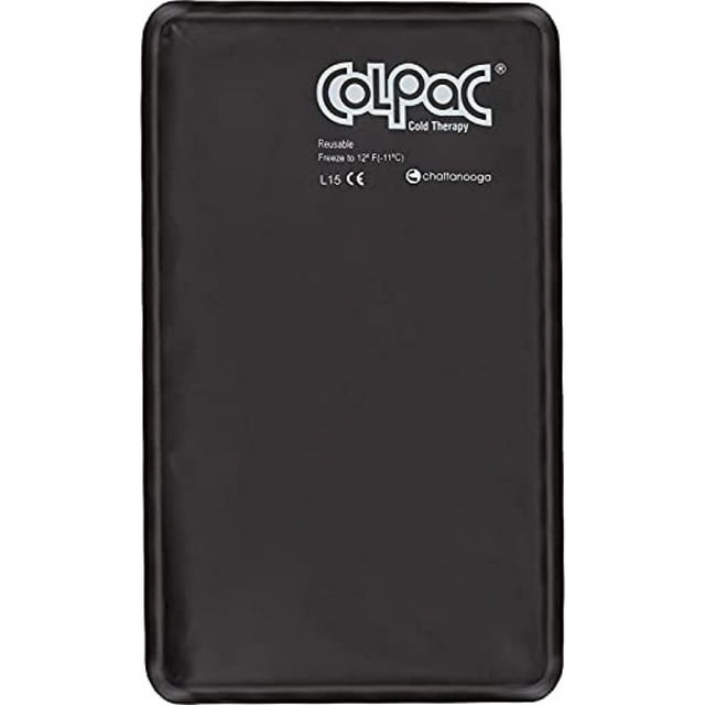ColPaC\xc2\xae Black Urethane Cold Pack - half size - 6.5" x 11 ...