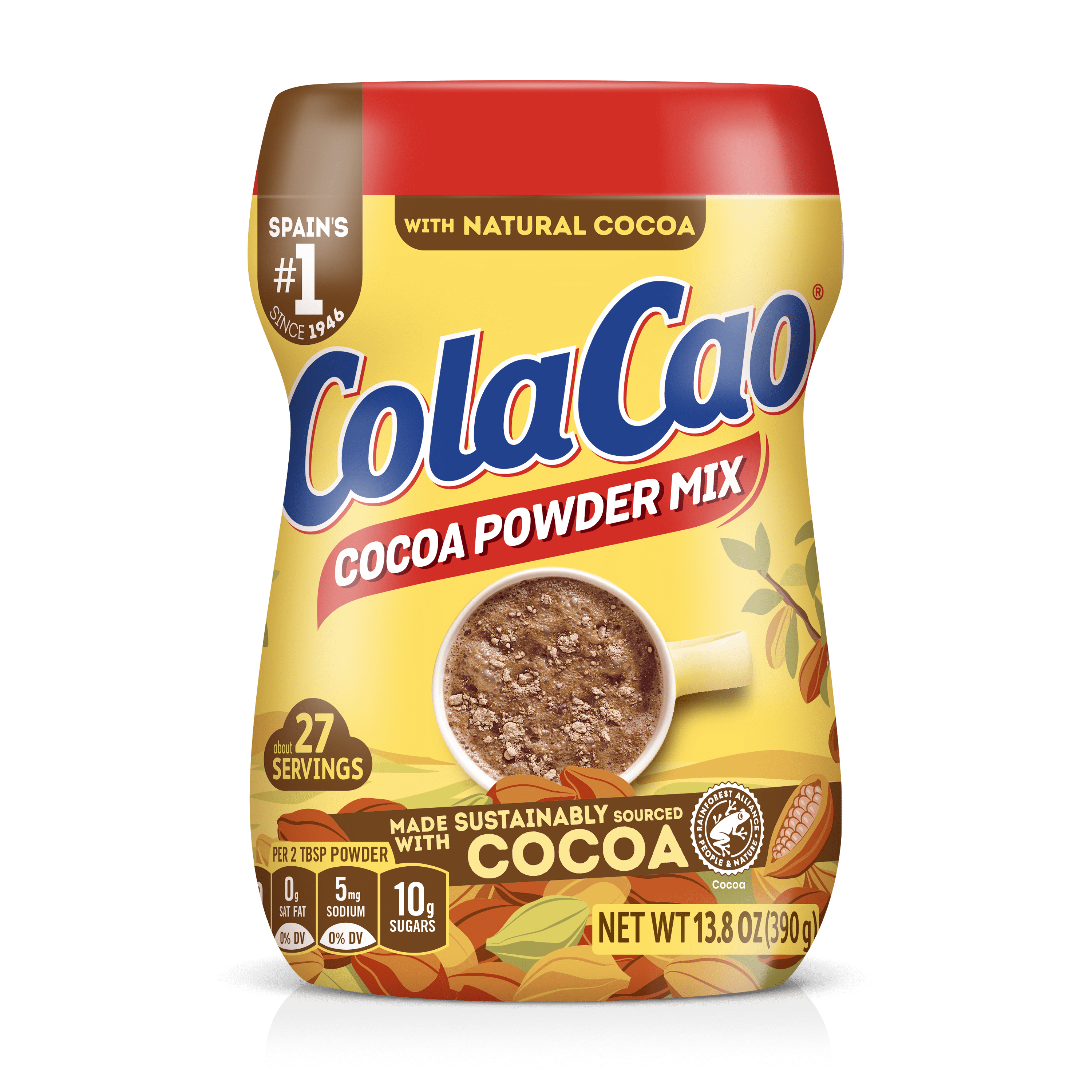 Cola Cao Cocoa Powder Mix 13.8oz (390g). - Walmart.com