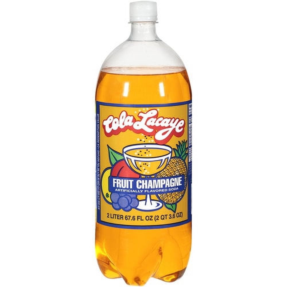 Iberia Cola Lacaye Fruit Champagne Soda, 2 Liter Bottle - Walmart.com