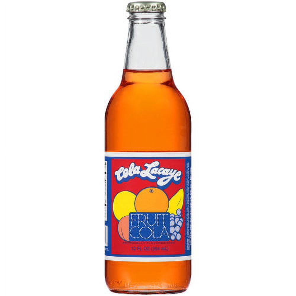Cola Lacaye Fruit Cola, 12 fl oz Bottle - Walmart.com