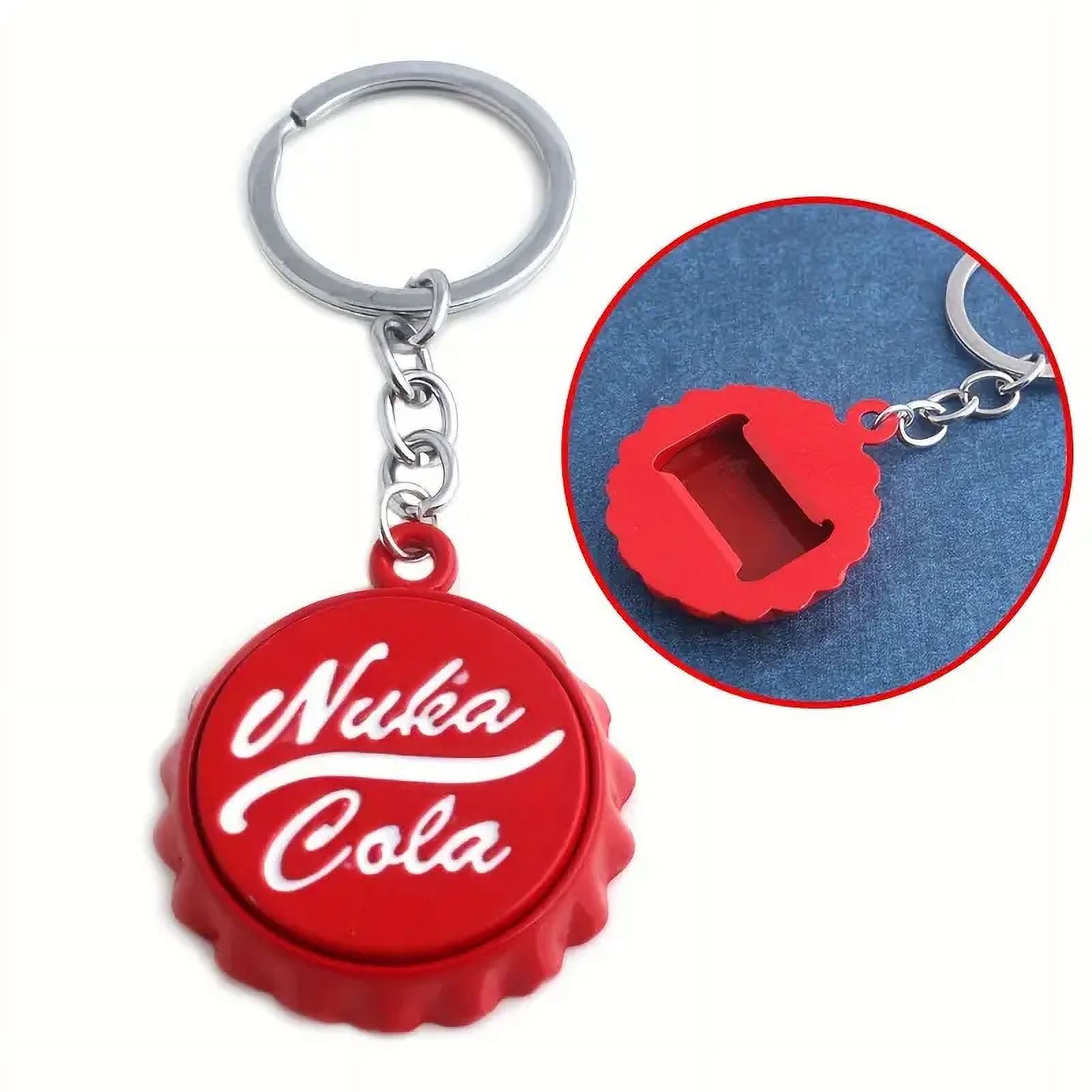 Cola Nuka Bottle Cap Keychain Game Fans Gifts Bottle Opener Nuka Game ...