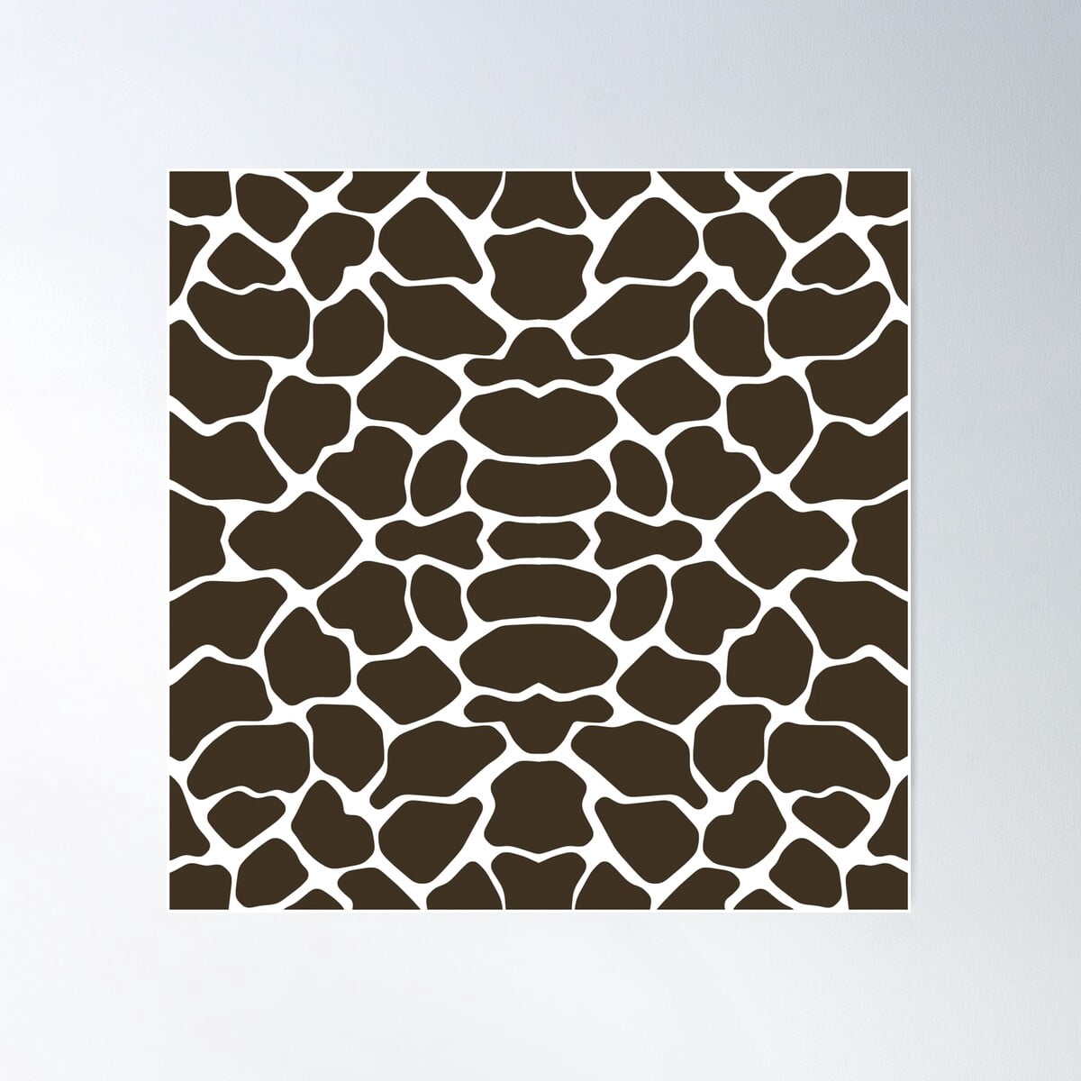Cola Safari Giraffe Poster Wall Art, Modern Wall Decor For Living Room ...