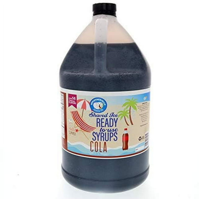 Cola to Use Gallon (128 Fl. Oz) Hawaiian Snow Cone Flavors Syrup ...
