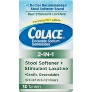 Colace Clear Soft Gels Stool Softener 28 ea (Pack of 4) - Walmart.com
