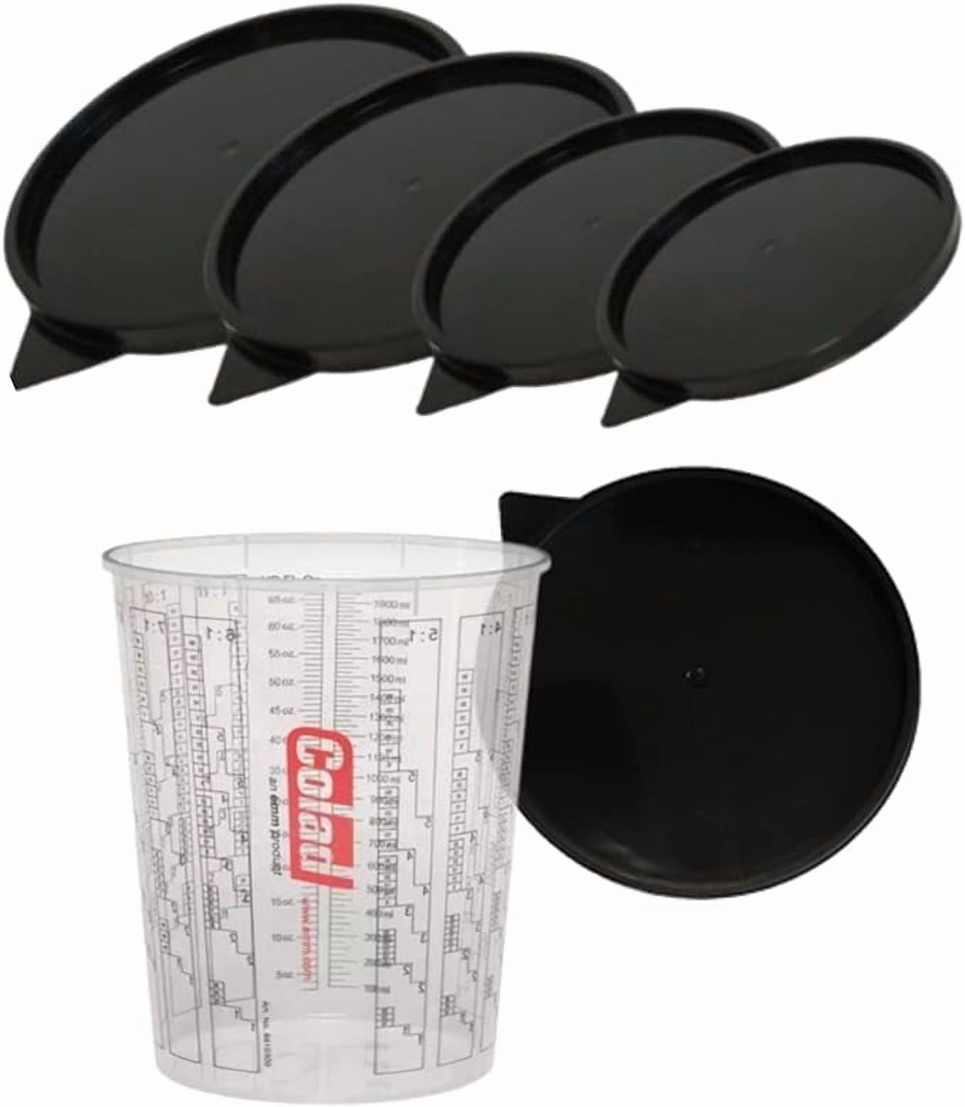Colad Paint Mixing Cup Lids (1400 ml) - Walmart.com