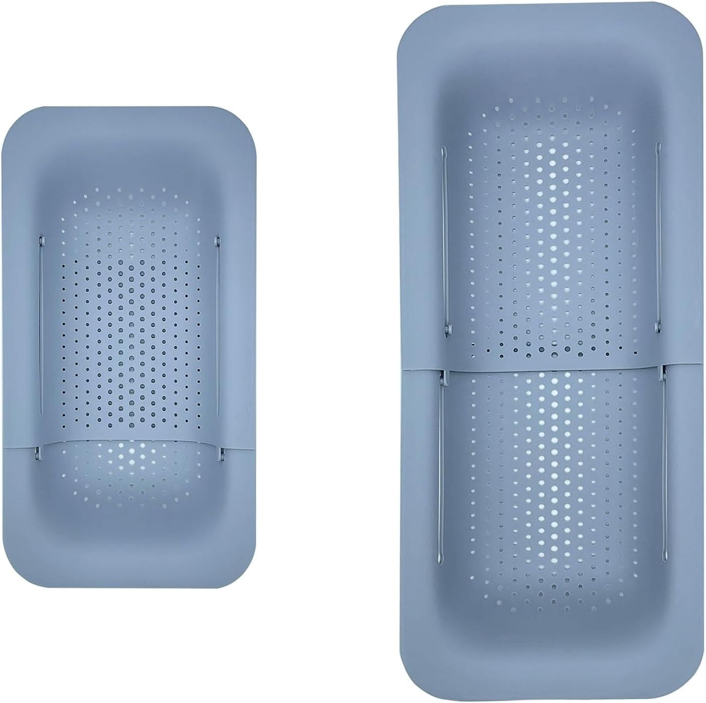 Colander Extendable Over the Sink,Rinsing Vegetables Fruits Strainer ...