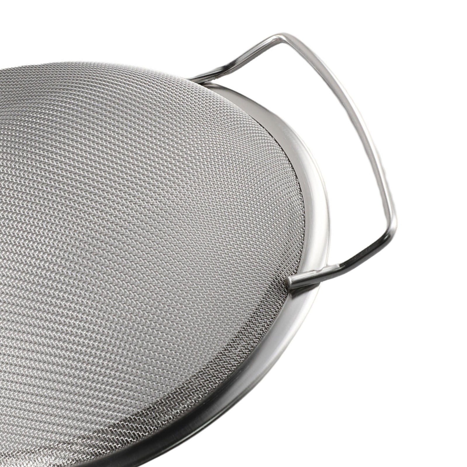 Colander Fine Mesh Stainless Steel Drainer Sieve Sifter With Double ...