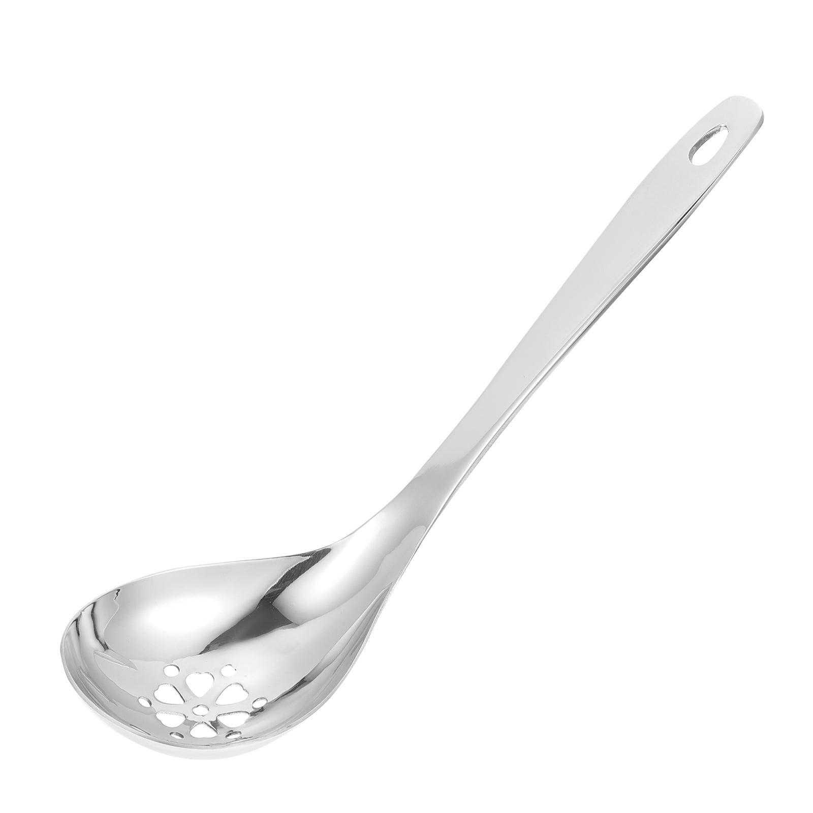 Colander Food Spoon Public Mesh Strainer Metal Serving Spoons Stainless ...