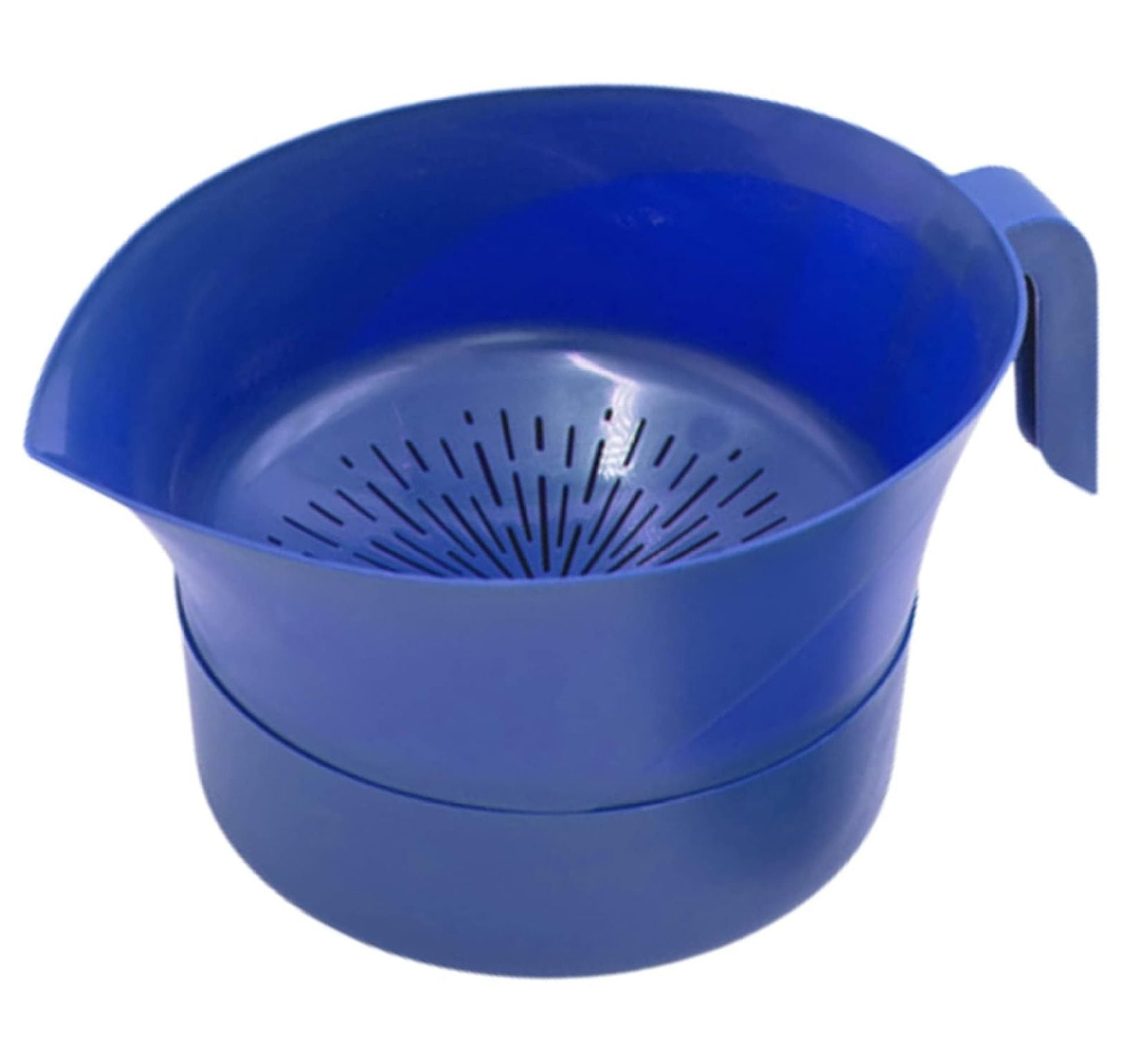 Colander & Food Strainer Kitchen Set - Strains Ground & Bacon Grease ...