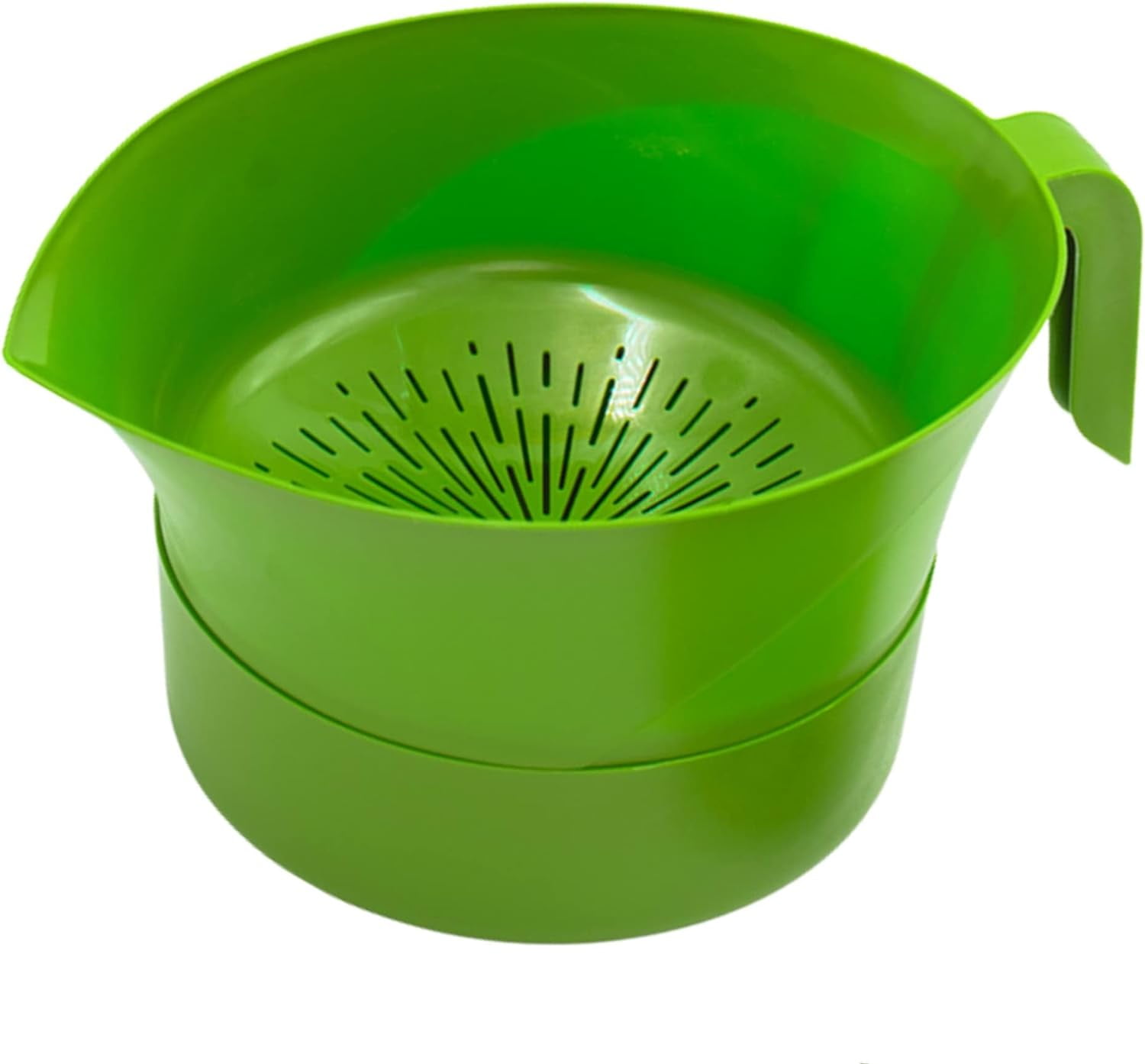 Colander & Food Strainer Kitchen Set - Strains Ground Beef & Bacon ...