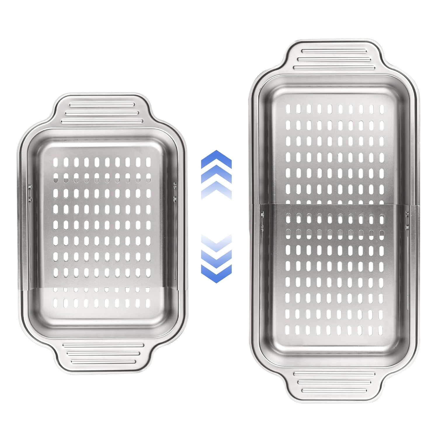 Colander for Kitchen Over the Sink Colander Stainless Steel Colander ...