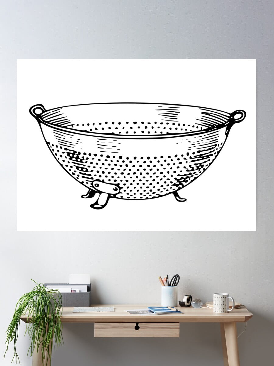 Colander Poster Wall Art, Modern Wall Decor For Living Room Bedroom ...