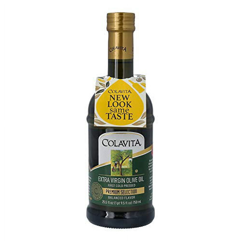 Colavita Extra Virgin Olive Oil, First Cold Pressed, Italian, 25.5 Fl ...