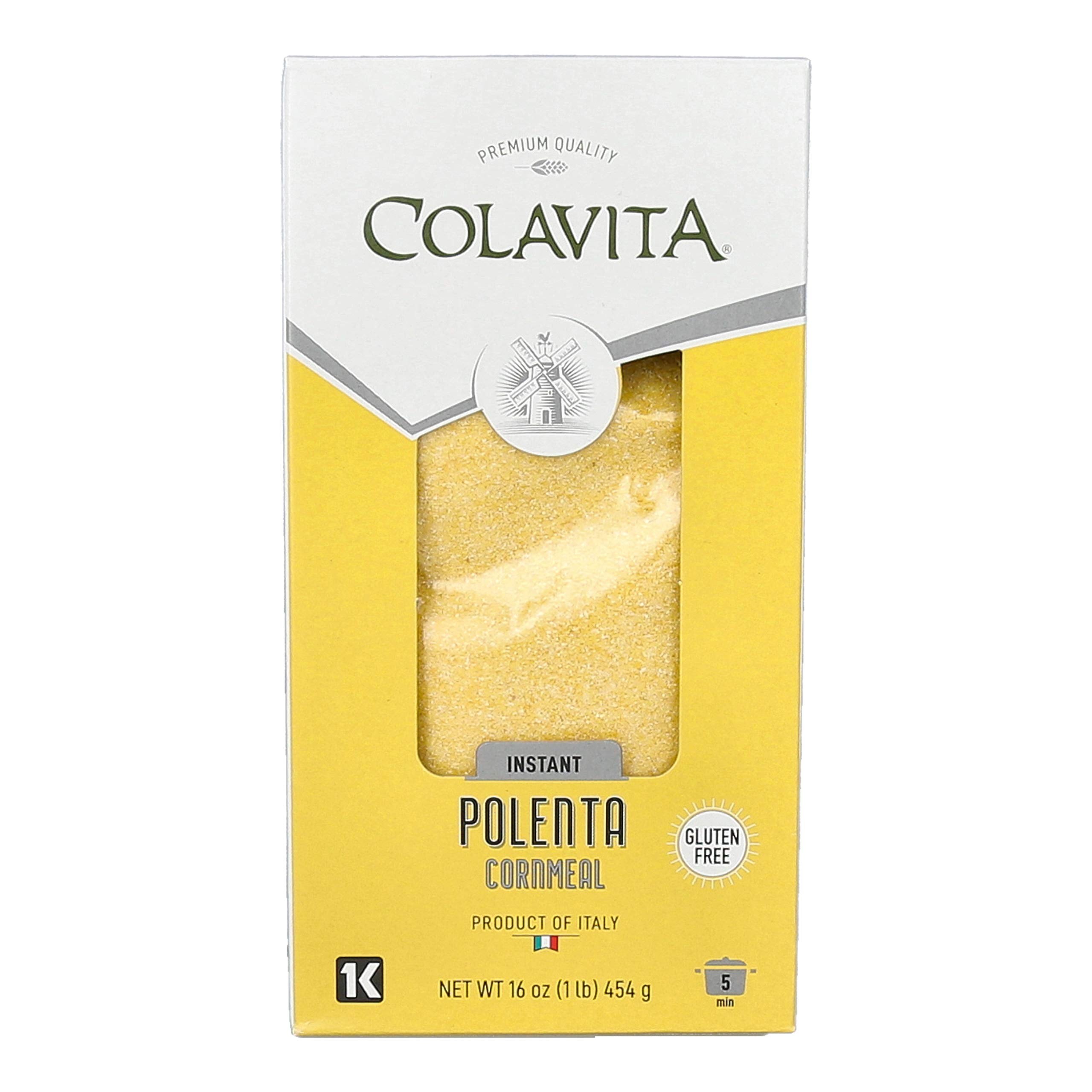 Colavita Instant Polenta Cornmeal, 16 Ounce (Pack of 6) - Walmart.com