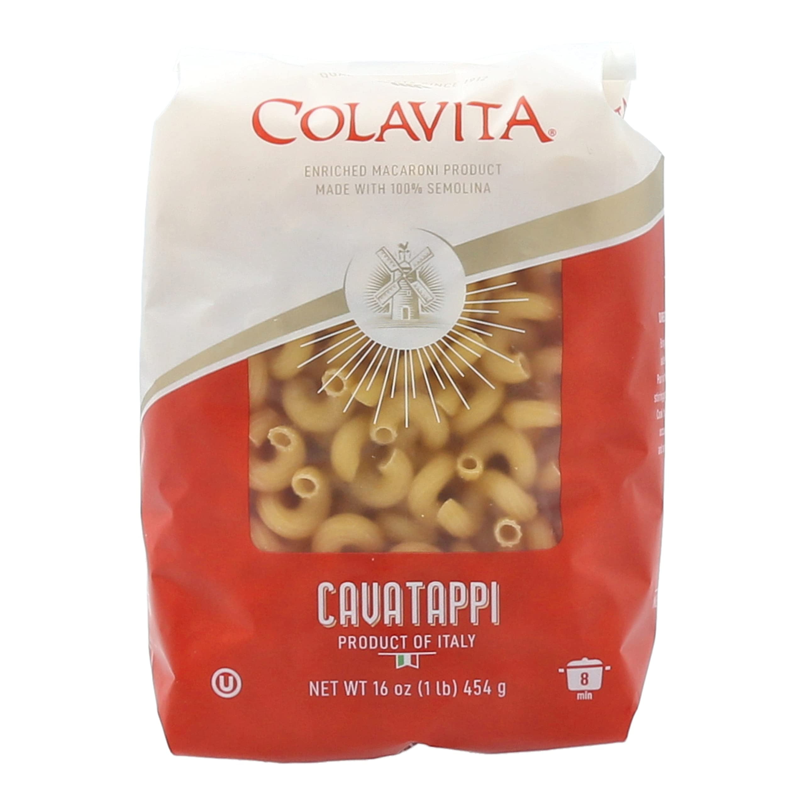 Colavita Pasta, Cavatappi, 1 Pound (Pack of 20) - Walmart.com