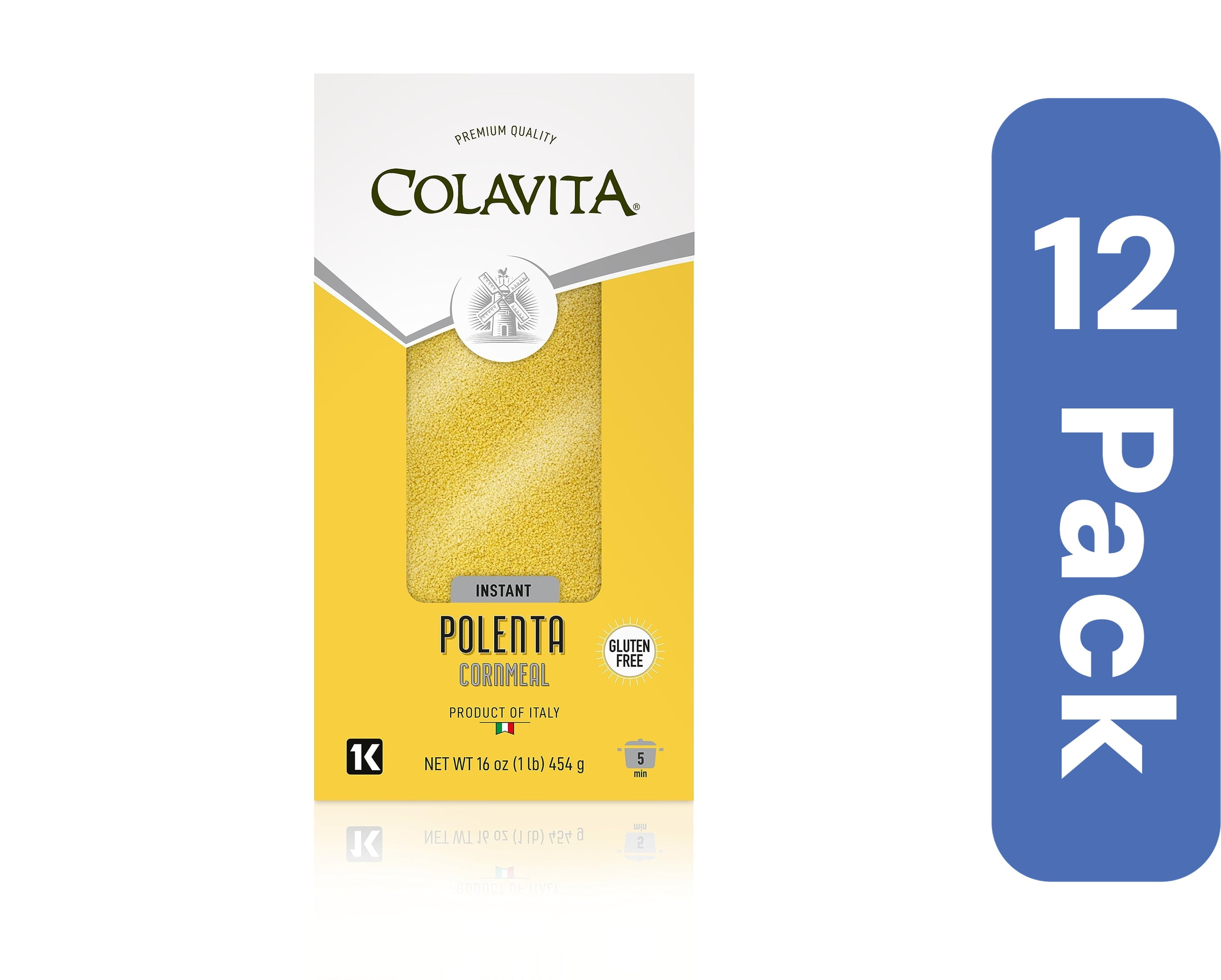 Colavita Polenta 1 lb (Pack of 12) - Walmart.com