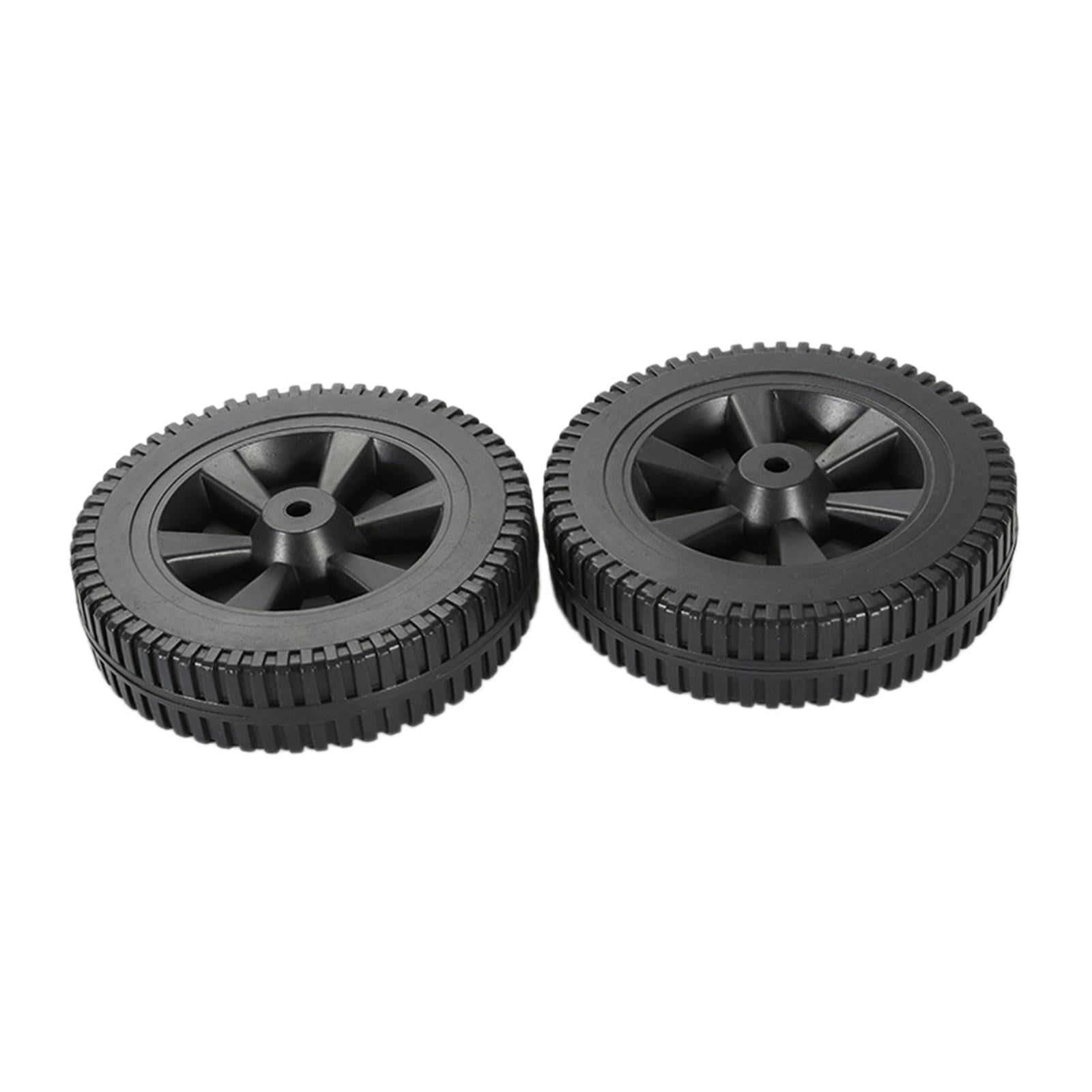 Colaxi 1 Pair BBQ Wheel Wheelbarrow Barbecue Accessories Universal ...