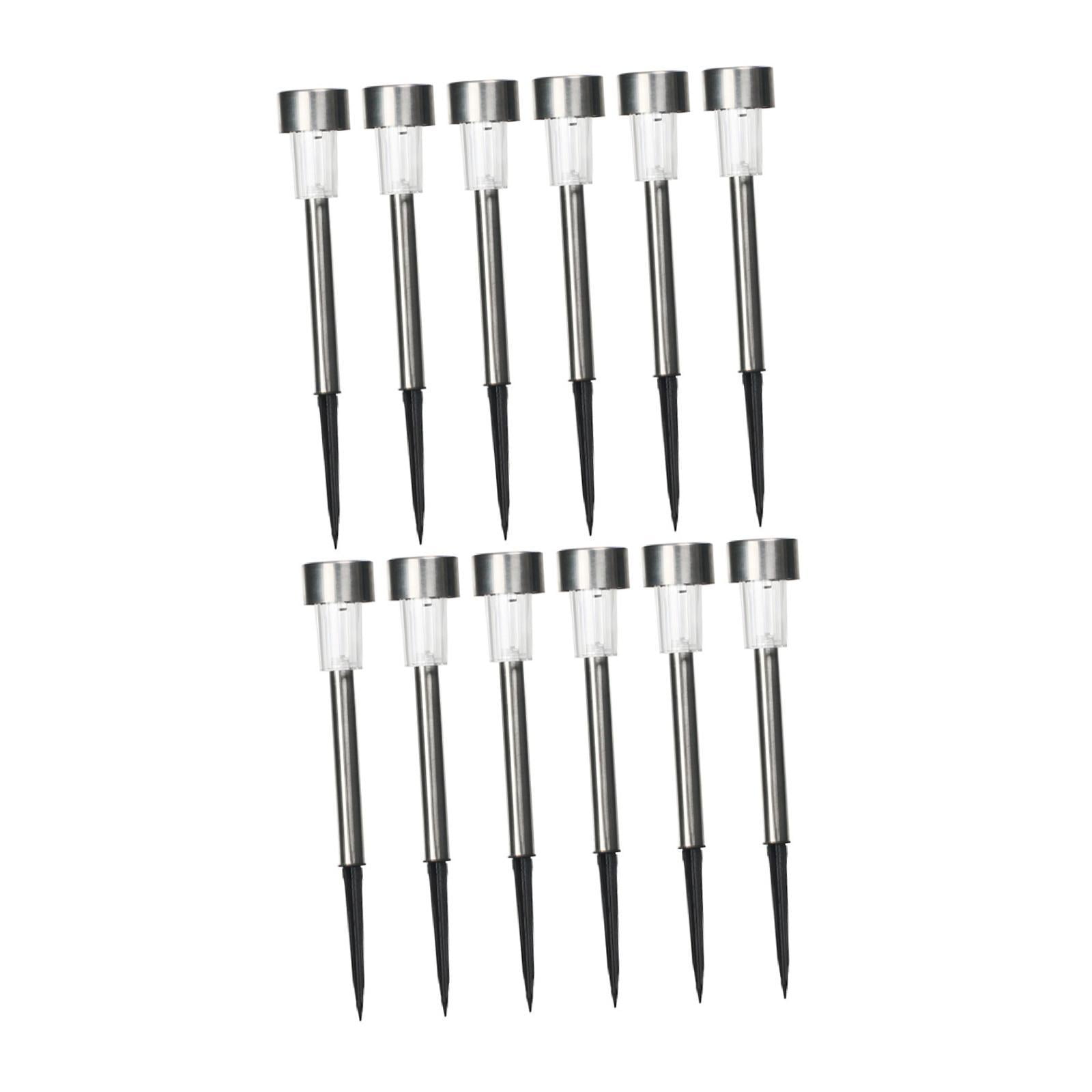 Colaxi 10 Pieces Garden Pathway Lights for Outdoor Flowerbed Courtyard ...