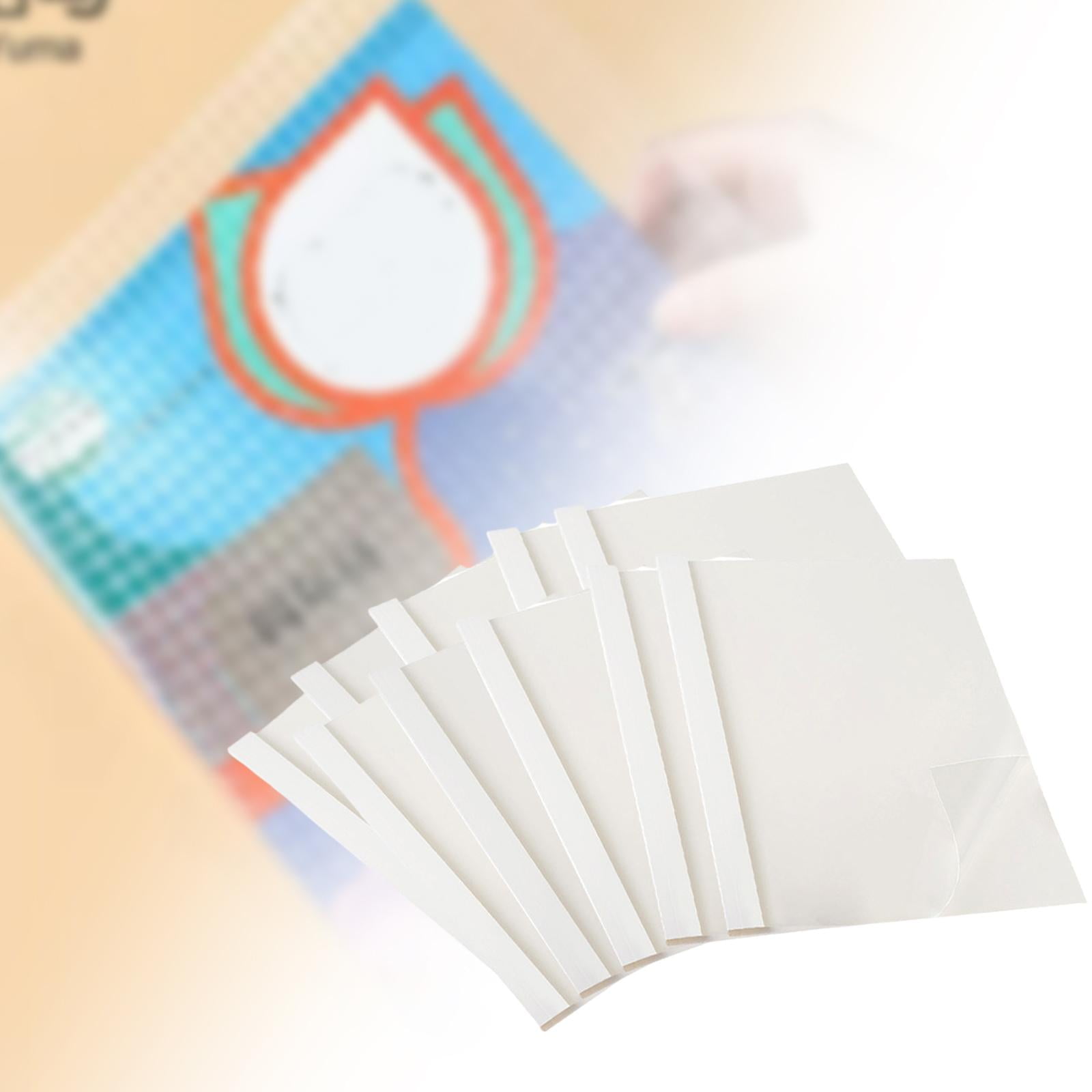 Colaxi 10Pcs Thermal Binding Covers File Holder Covers Transparent Easy ...