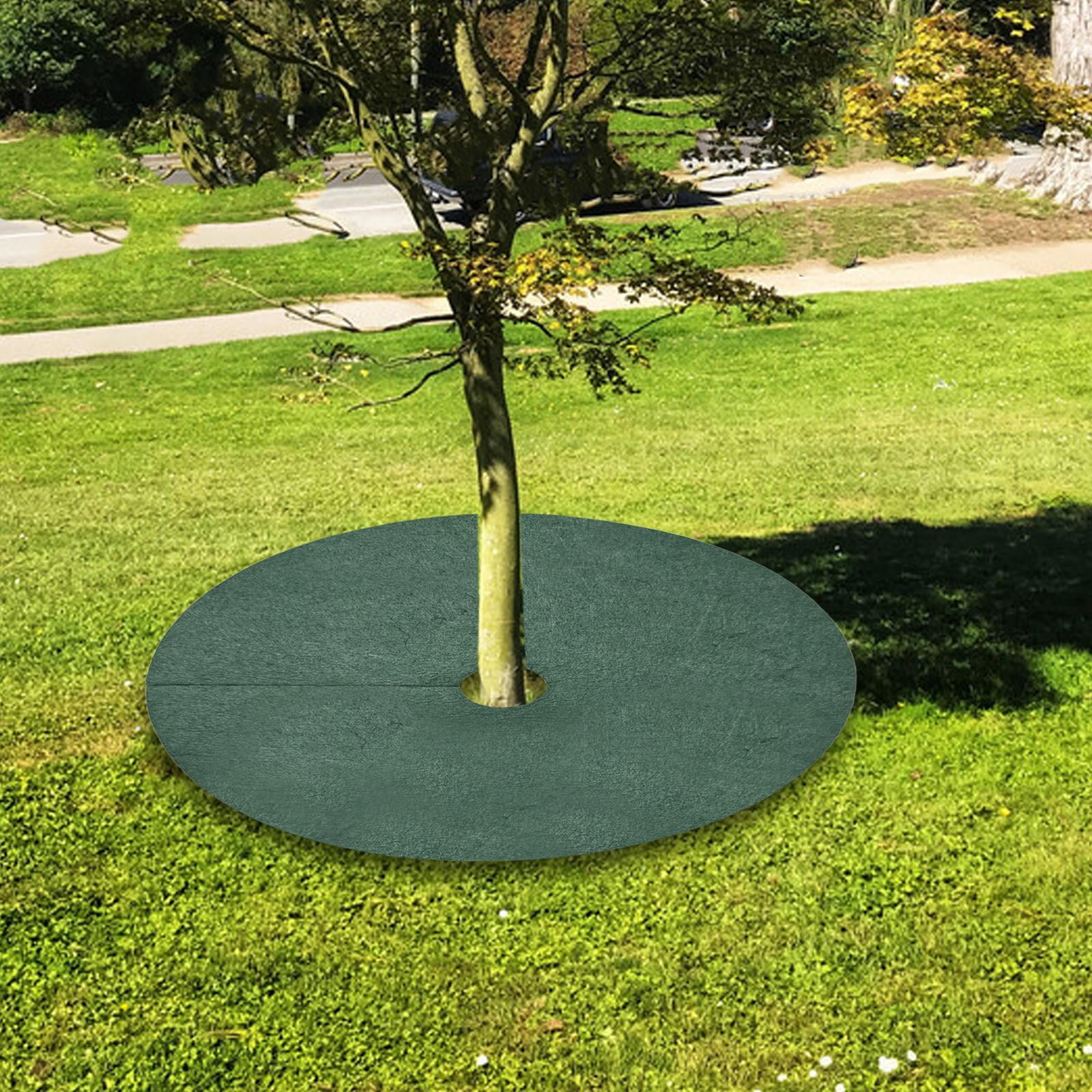 Colaxi 10x Tree Weeding Barrier Mats Garden Weeding Barriers, Thickened ...