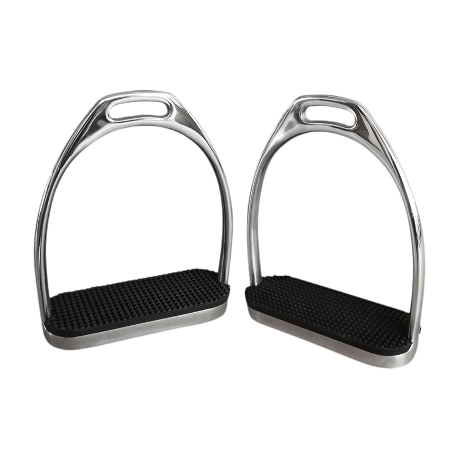 Colaxi 2 Pieces Horse Stirrups Stirrups Replacement Lightweight Repair ...