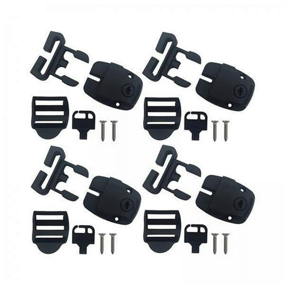 Colaxi 2xSPA Cover Clips Replacement SPA Tub Cover Clip with Keys And ...