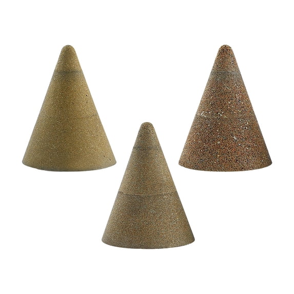 Colaxi 3 Pieces Grinder Stone Drill Bit Sharpening Step Drill Accs M10 ...