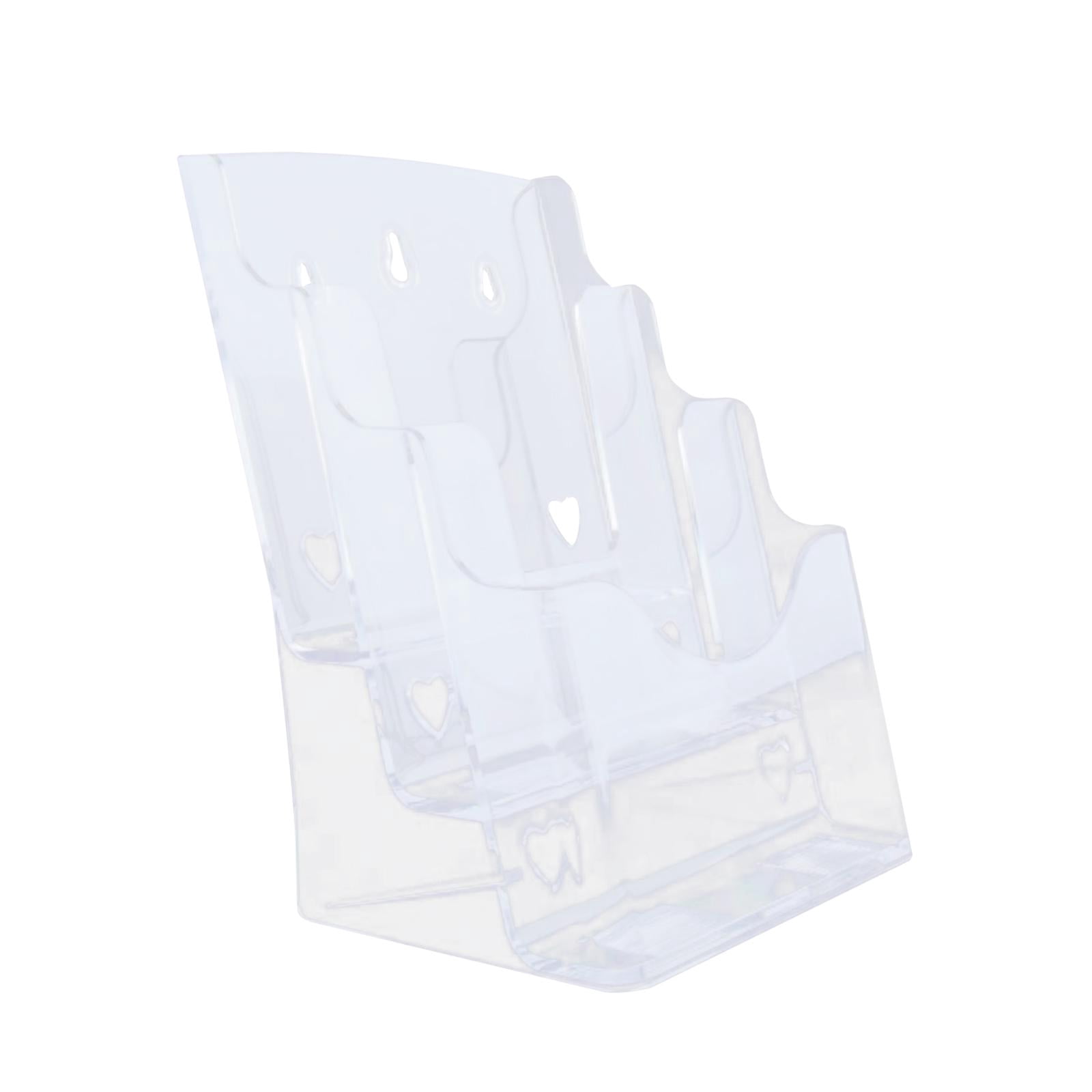 Colaxi Acrylic Brochure Holder Brochure Display Stand Gifts Document ...