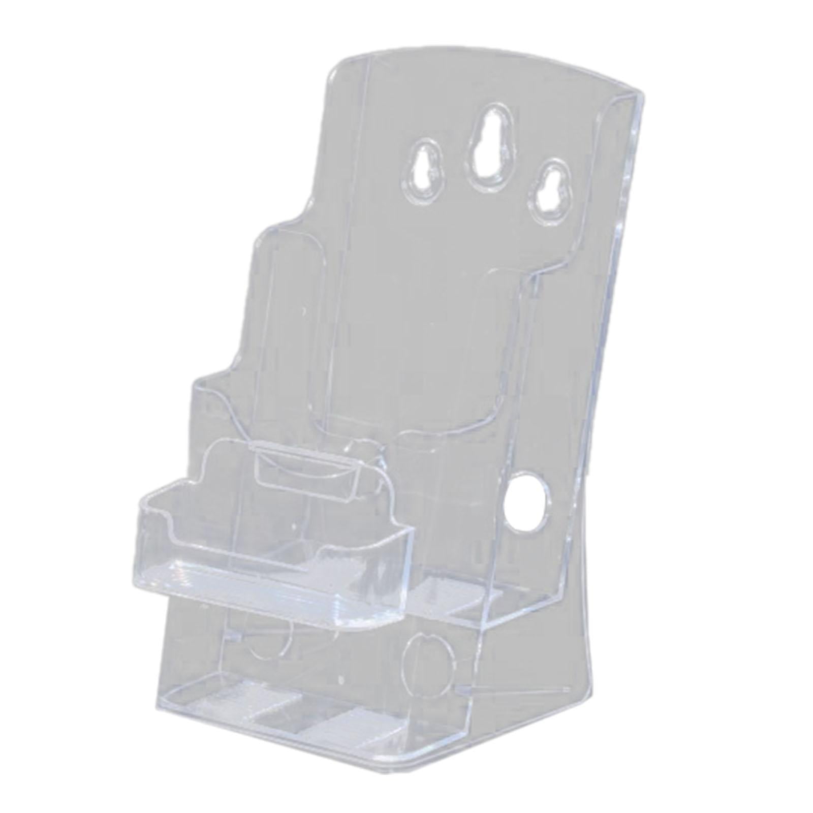 Colaxi Acrylic Business Card Display Stand Brochure Holder Clear ...