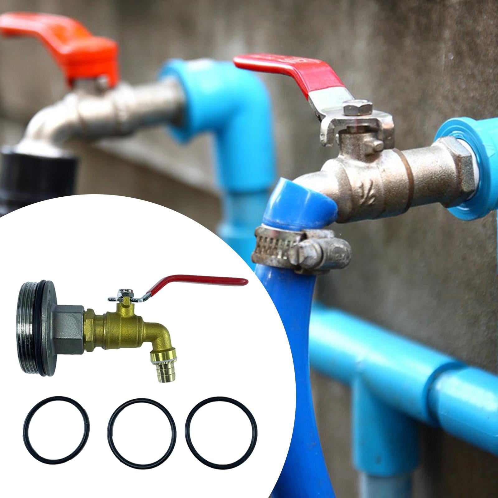 Colaxi Barrel Spigot,Drum Faucet for 55 Gallon Drum,No Leaking Barrel ...