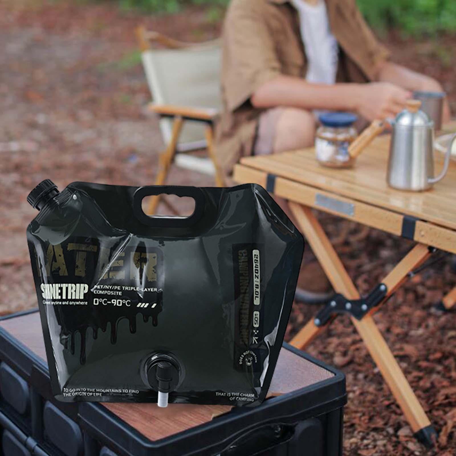 Colaxi Camping Water Container Collapsible Water Storage Bag Durable ...