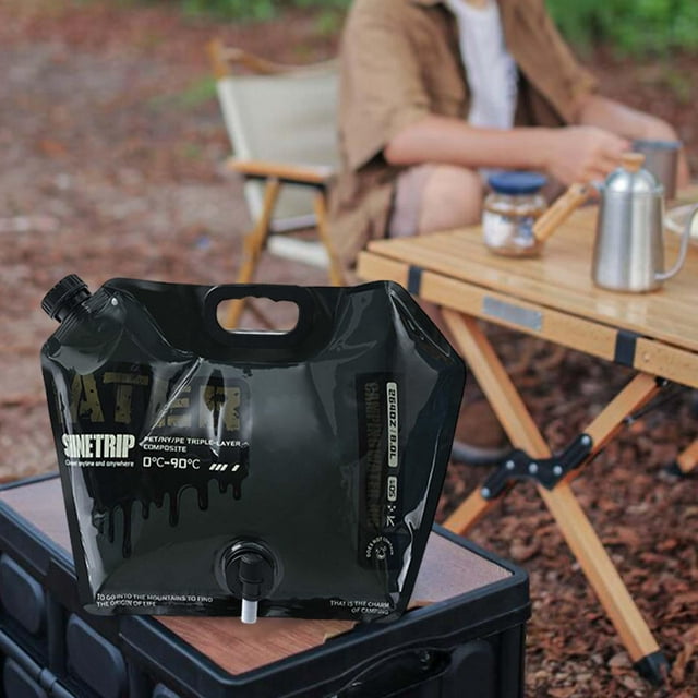 Colaxi Camping Water Container Collapsible Water Storage Bag Durable ...