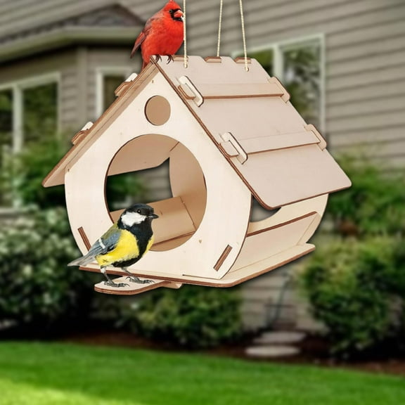 TT Nature Nesto Wooden DIY Bird House Kit for Kids Audlts to Build ...