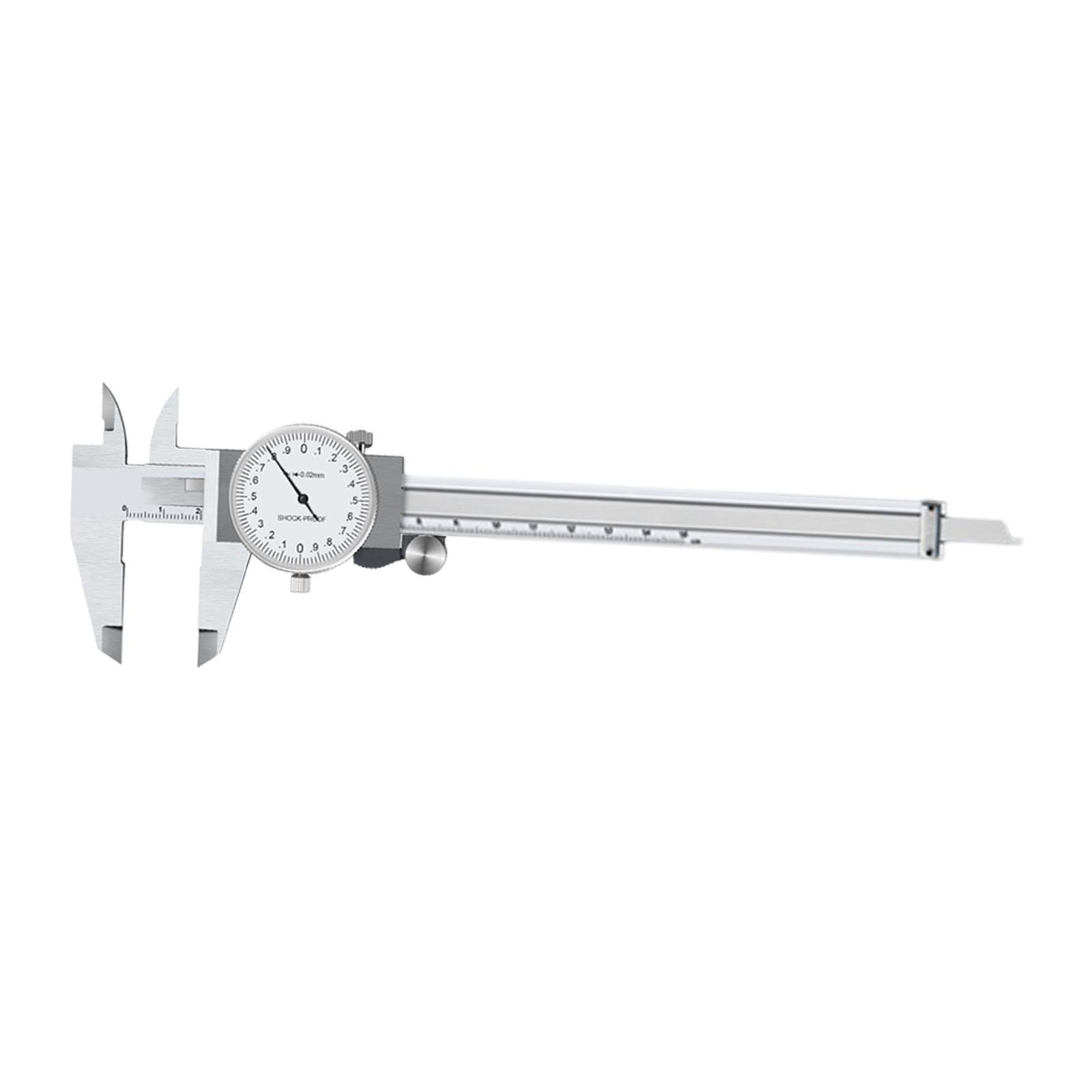 Colaxi Dial Caliper Carbon Steel, Accurate Multipurpose Professional ...