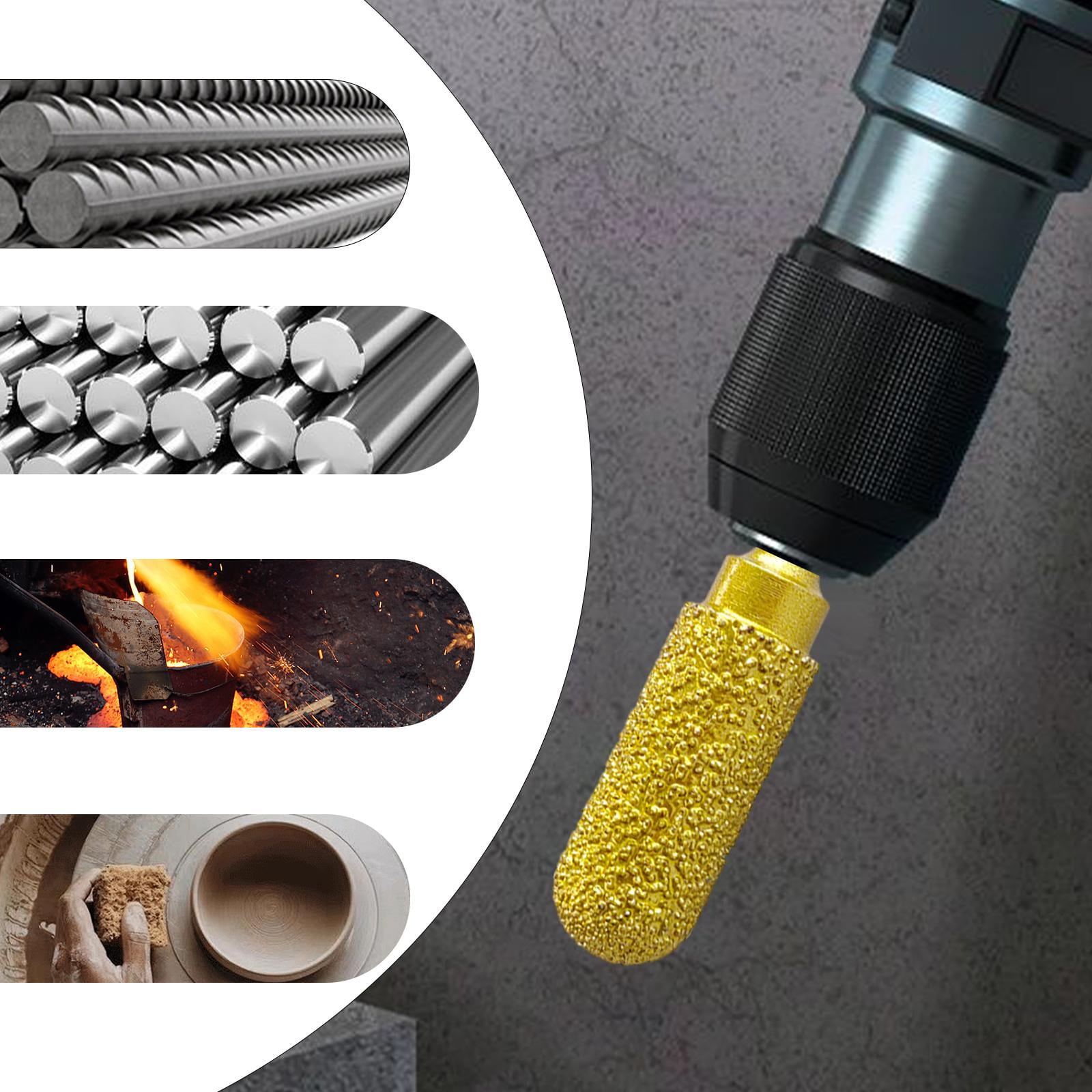 Colaxi Diamond Grinding Burr Drill Bit Grinding Bit Universal Grinding ...