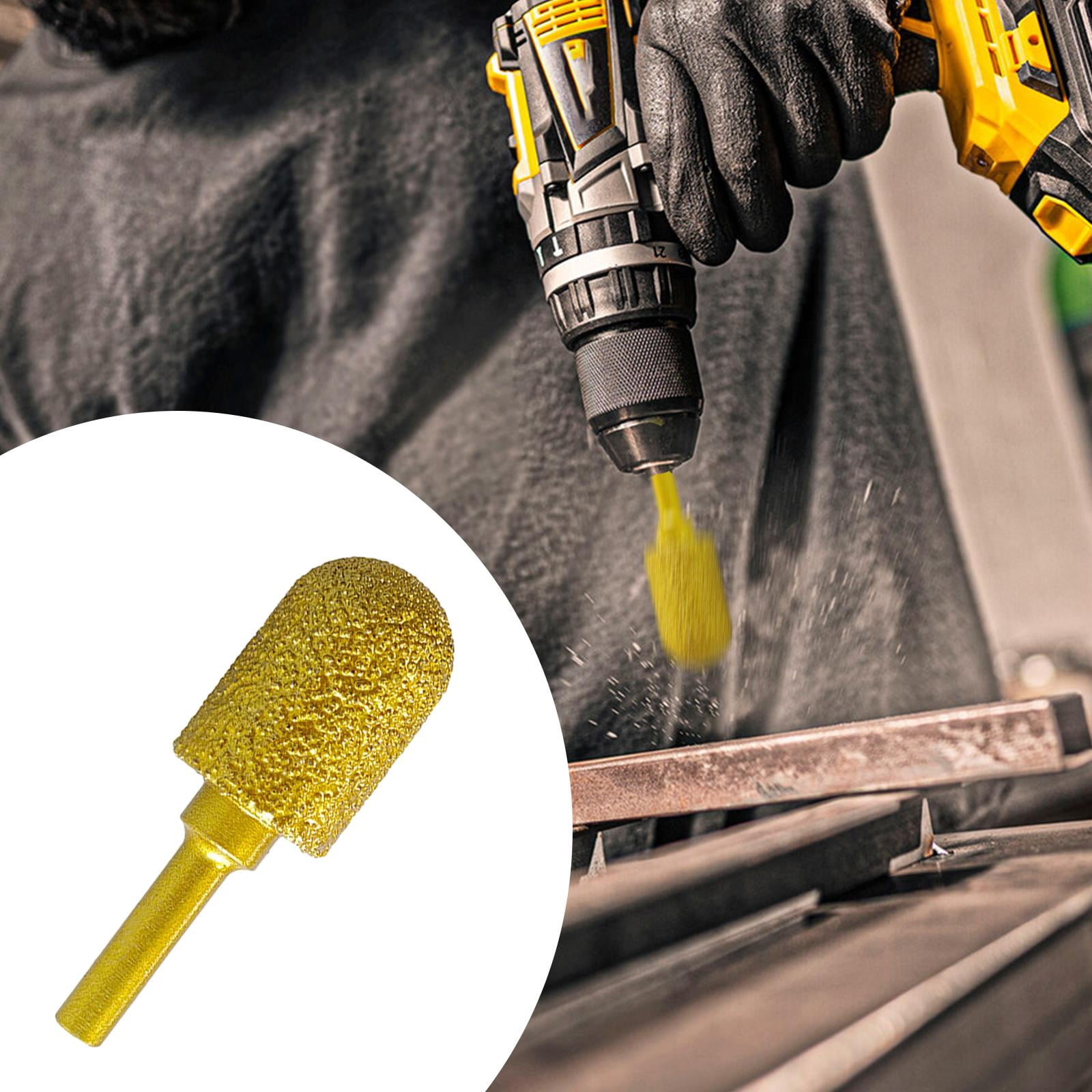 Colaxi Diamond Grinding Burr Drill Bit Grinding Bit Universal Grinding ...