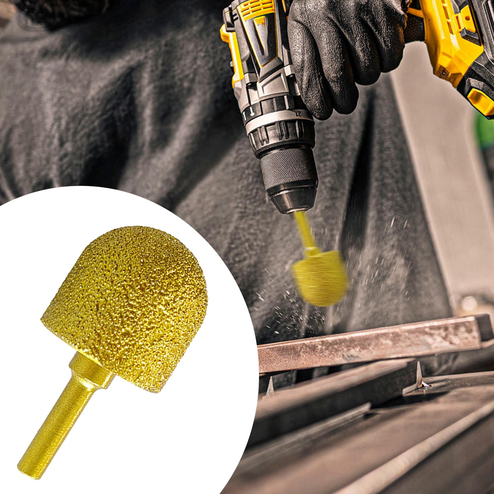 Colaxi Diamond Grinding Burr Drill Bit Grinding Bit Universal Grinding ...