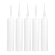 8 Pack Reusable Empty Caulking Tubes - 11-Ounce Sealant Applicator for Grout and Home Repairs ...