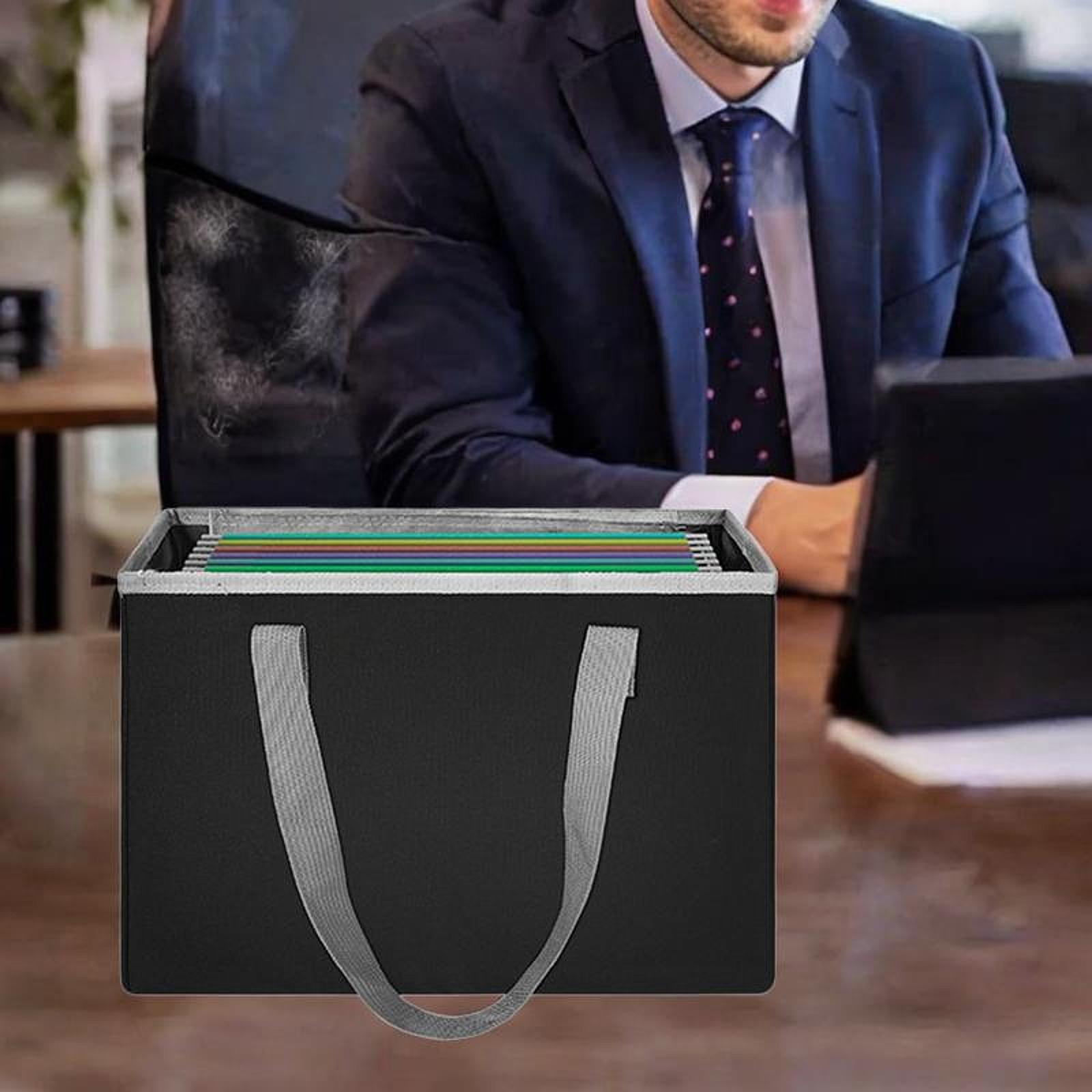 Colaxi File Folder Storage Bag Desktop File Organizer Box Modern ...