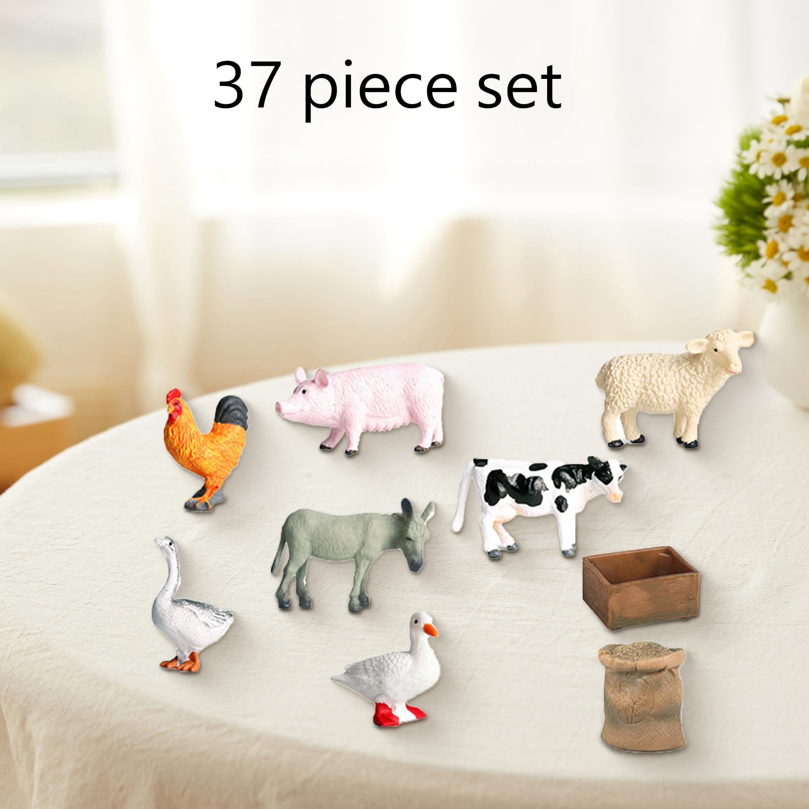 Colaxi Garden Statue Miniature Animal Figurines Bulk Bonsai Landscape ...
