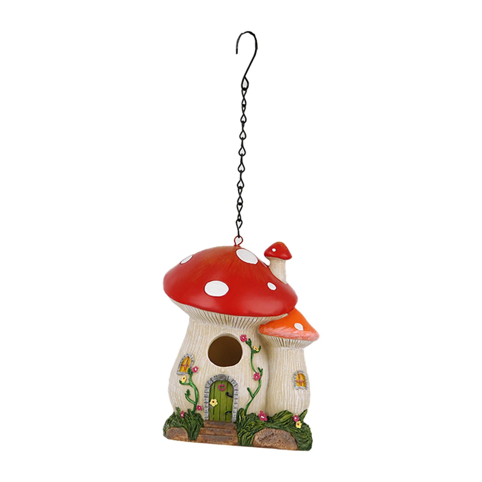 Colaxi Hanging Bird House, Outdoor Garden Decoration, Cute Hanging ...